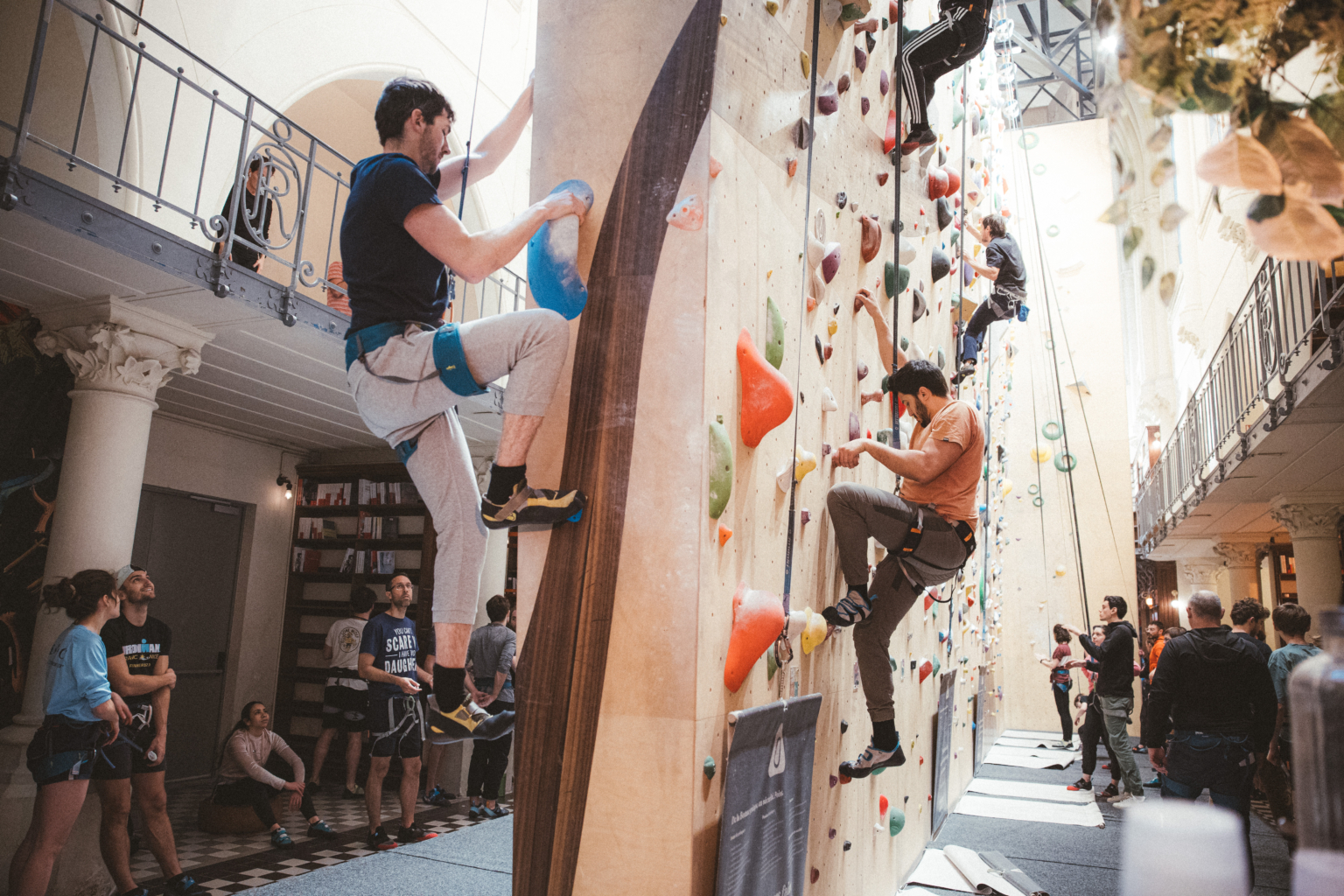 My first climbing session - Climbing District