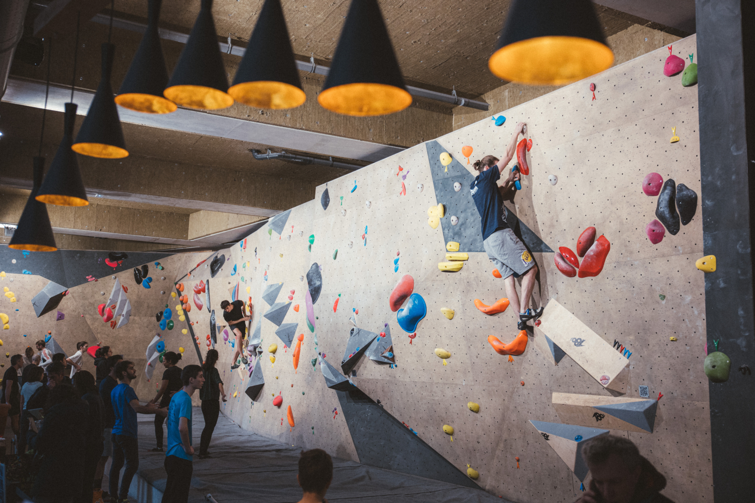 My first climbing session - Climbing District
