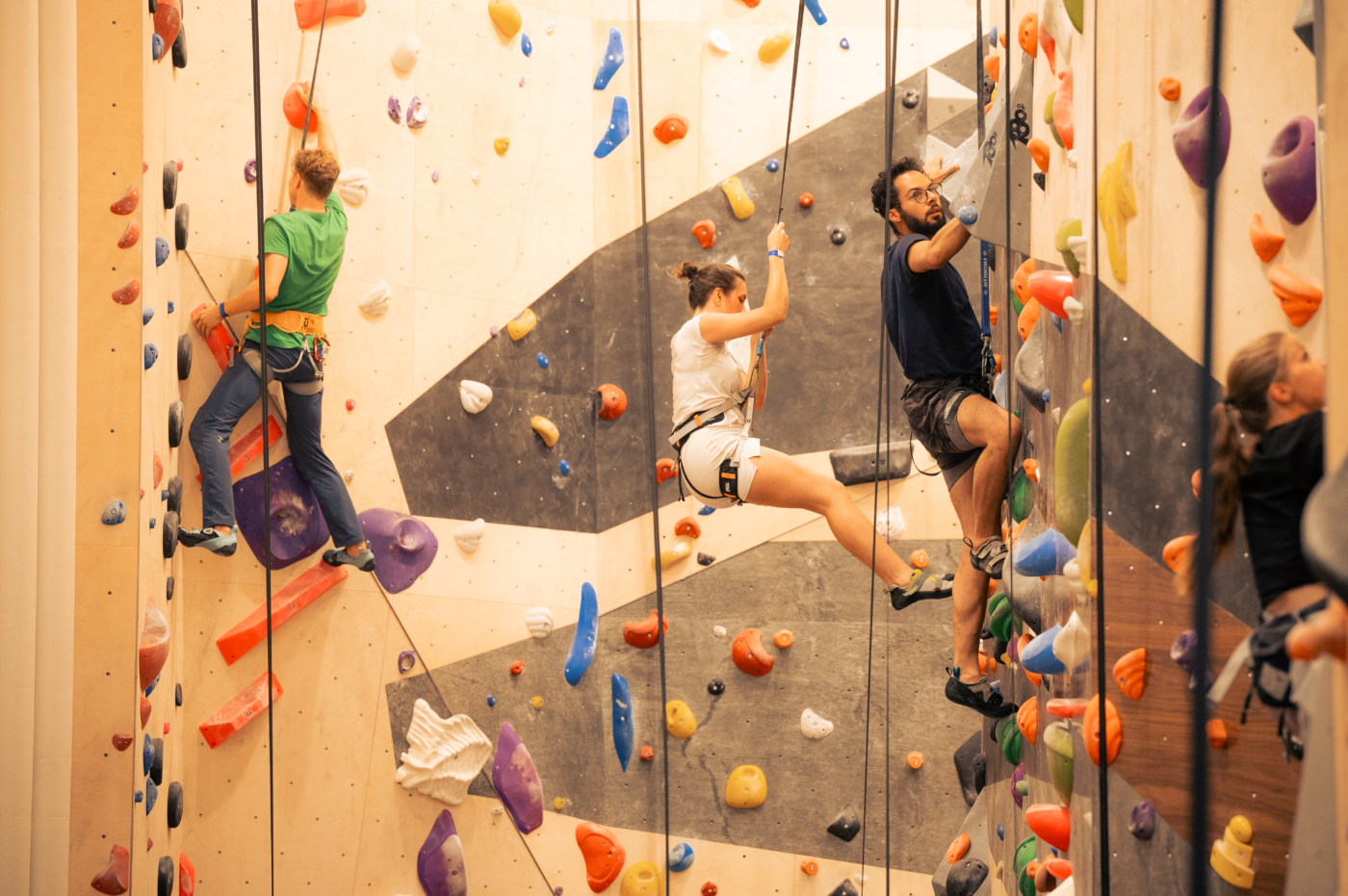 My first climbing session - Climbing District